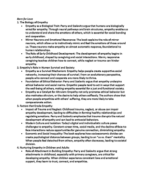The Art of Empathy - These are materials that are used for studying and ...