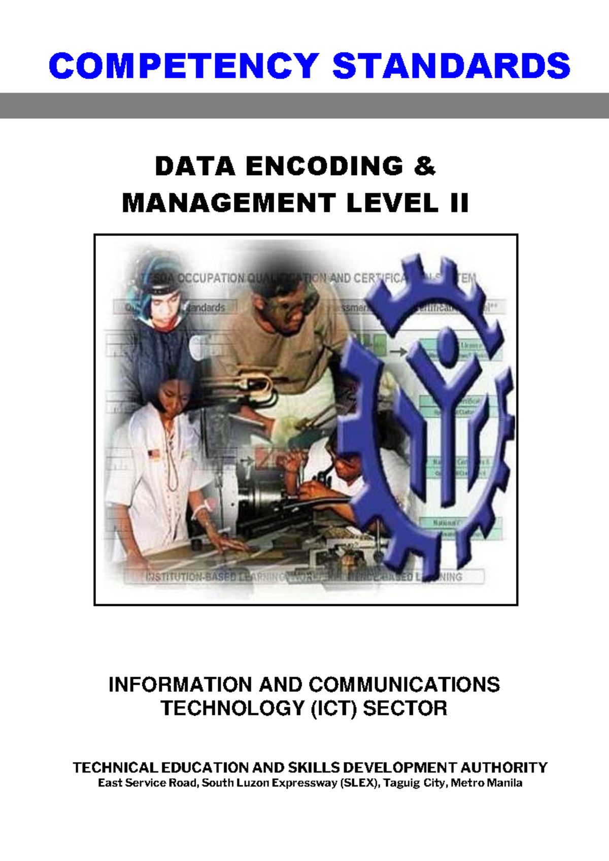 CS- Data Encoding & Management Level II - COMPETENCY STANDARDS DATA ...
