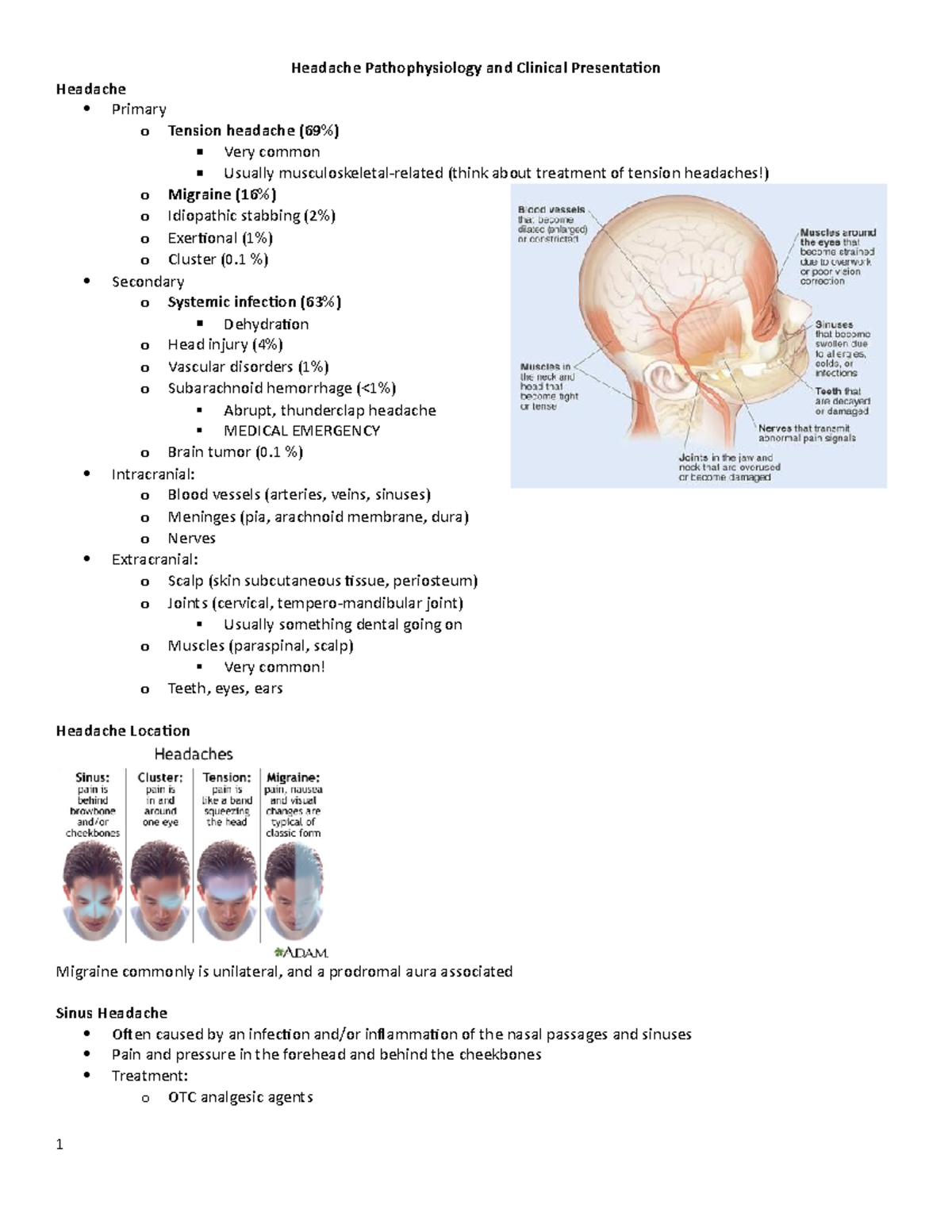 2-25 Migraine Pharmacology and Pharmacotherapy - Headache ...