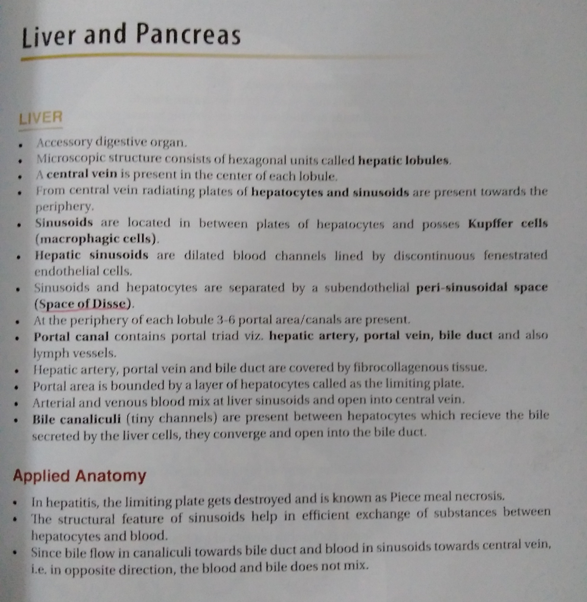 Liver and pancreas (Medical) - Medical Informatics - Studocu