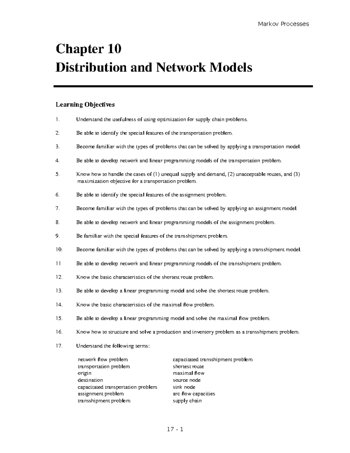 Chapter 10 Solutions - solution manual - MGS 511 - Warning: TT: more functions defined than ...