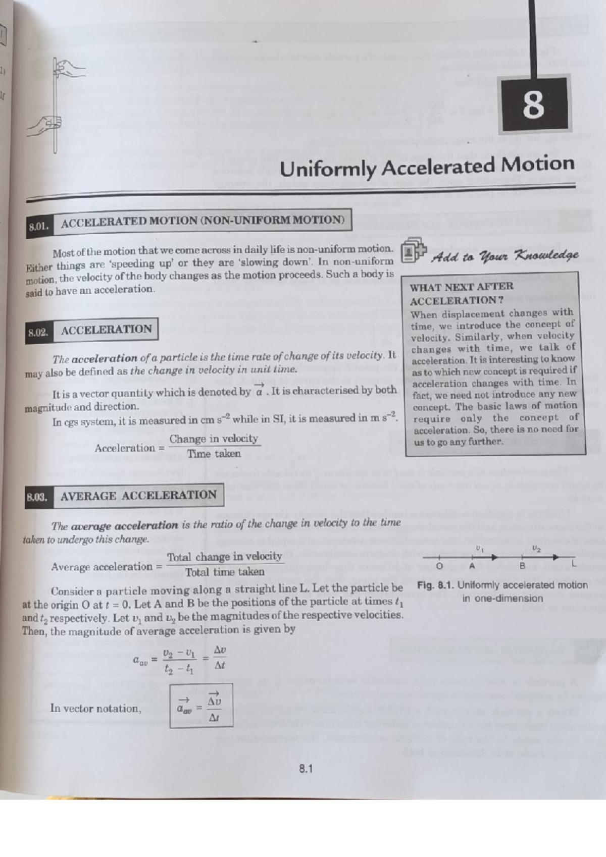 Uniformly accelerated motion - Plus two physics - UoK - Studocu