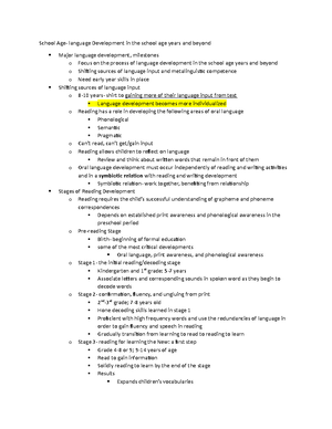 Language Sample Analysis - IT cannot be further divided without the ...