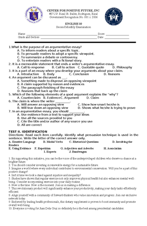 Module 1 Quarter 4 Science 7 - SCIENCE QUARTER 4 – MODULE 1 (Week 1 ...