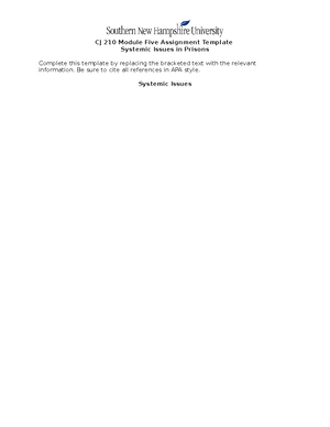 CJ 210 1-2 Module One Practice Activity Template - CJ 210 Module One ...