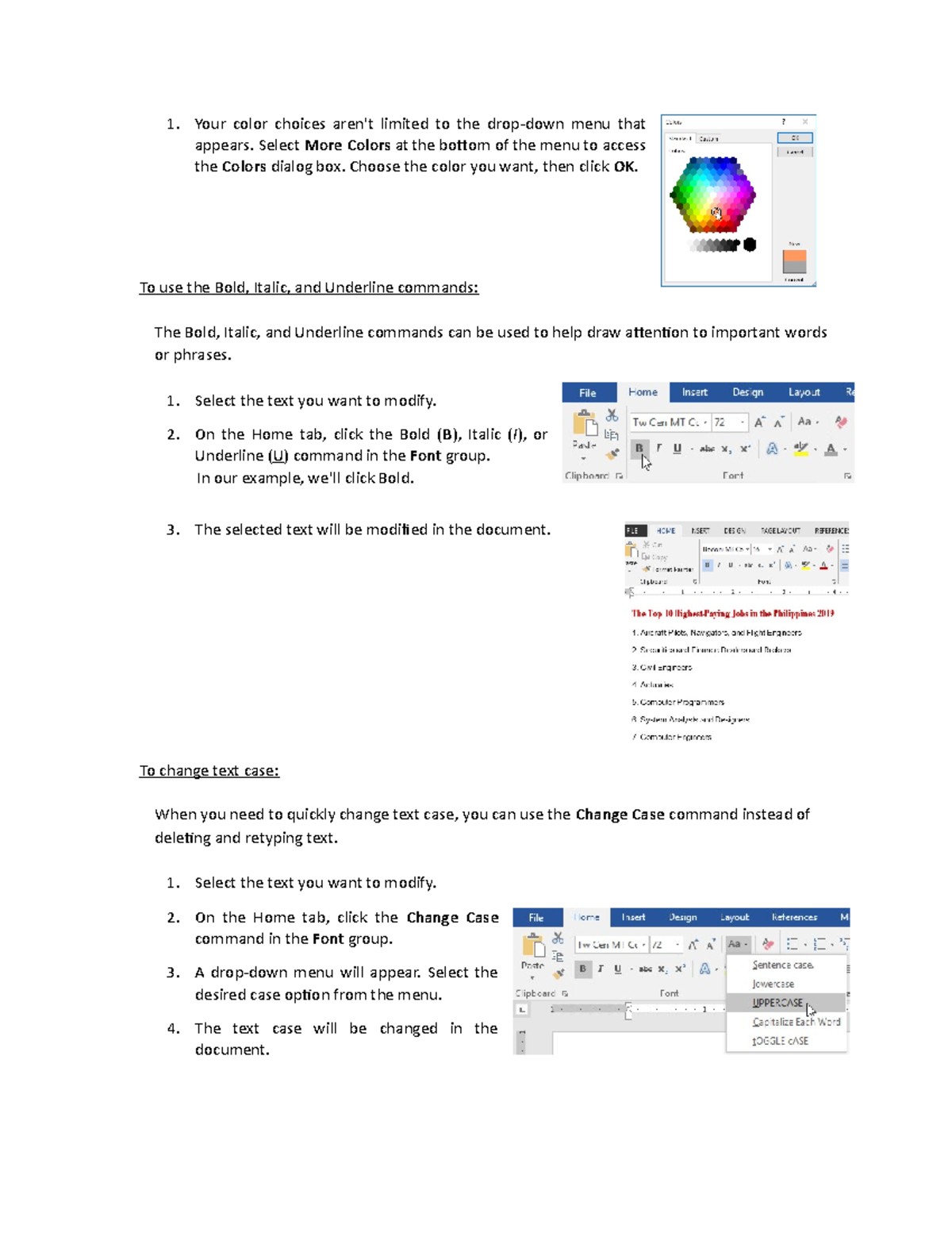 Advcom Lecture Notes For Advance Computer Application Your Color Choices Arent Limited To