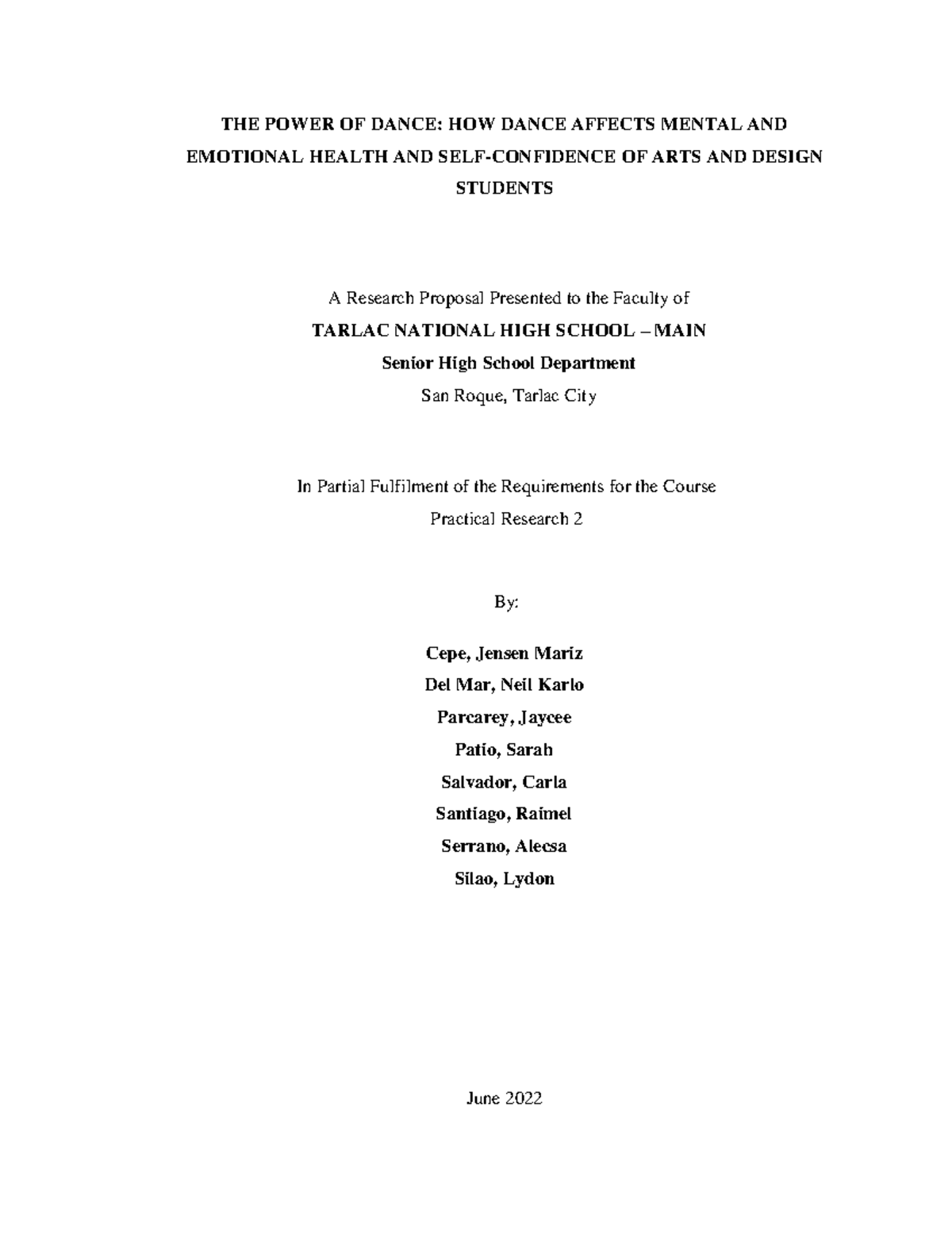 The Power of Dance How Dance Affects Mental and Emotional Health and ...