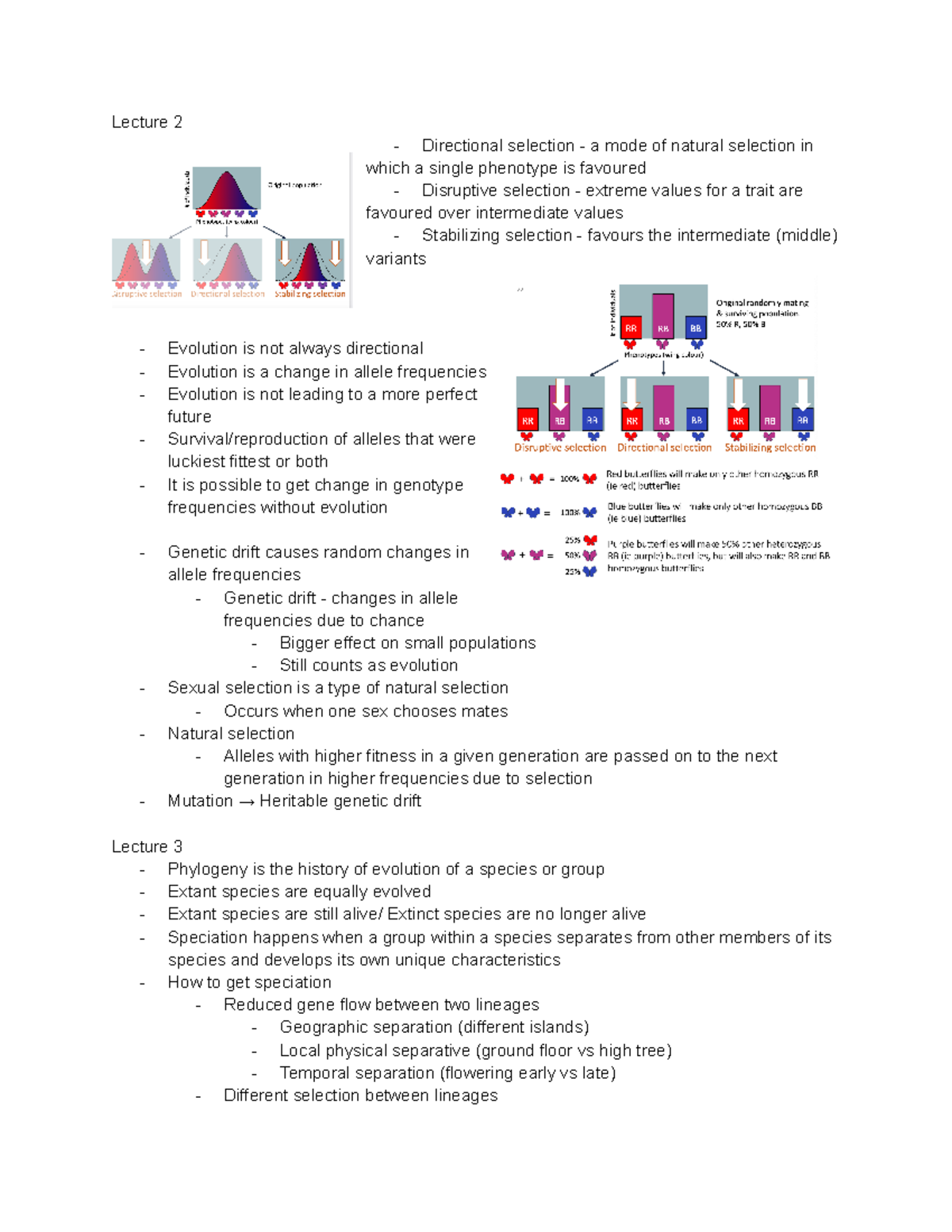Bio 111 - Google Docs - Lecture 2 and 3 - Lecture 2 - Directional ...