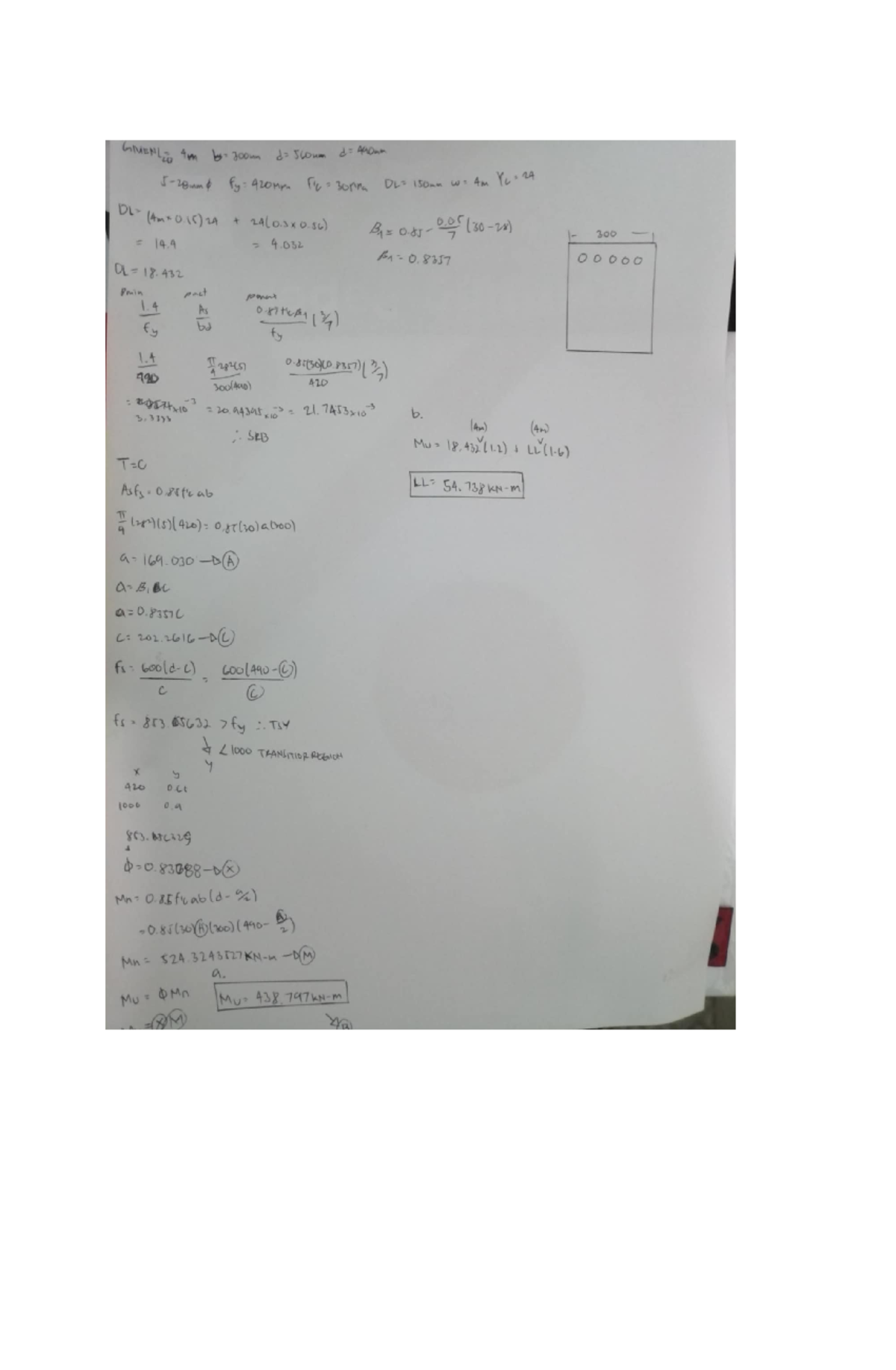Dead load - zf af afafs - RCD - GIVENLIO 4m bo 300mm 560mm Fic 3 30 rra 150mm 4m Yu 24 DL 0)24 0 ...