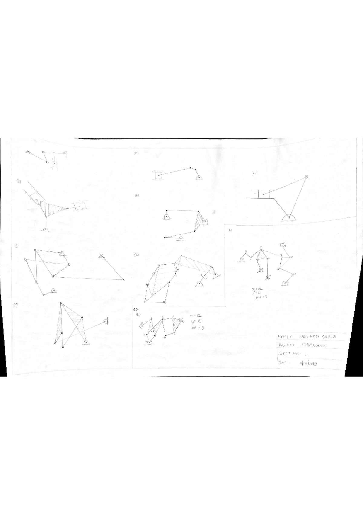 Solution 1 Kinematics Dynamics And Design Of Machinery Kinematics