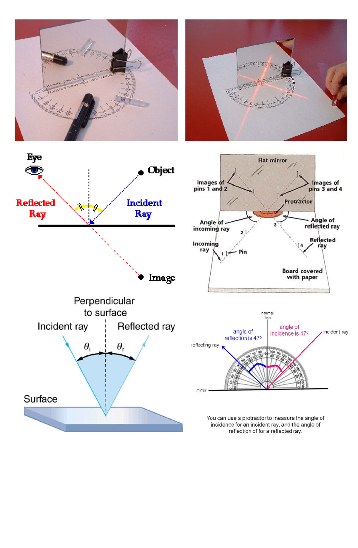 Light ray activity - Enhanced Science 9 - Studocu