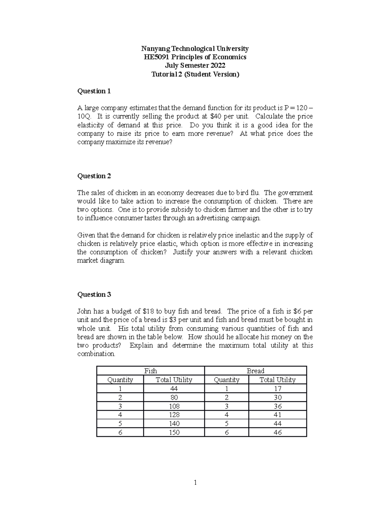 HE5091 Jul 2022 Tutorial 2.Student Version - Nanyang Technological ...