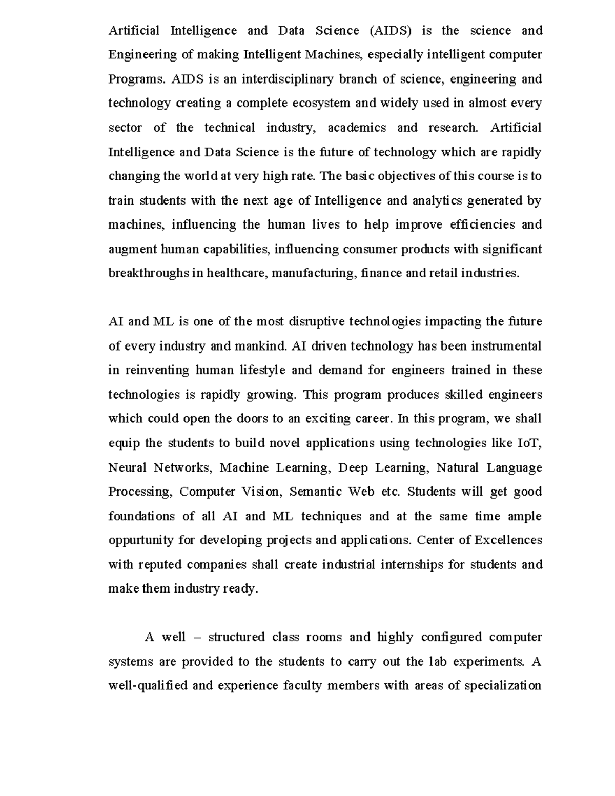 Speech - Summary Data Science - Artificial Intelligence and Data ...