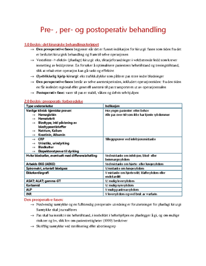 Prosedyrer - procedures which are beneficial - Leiring av pasient ...