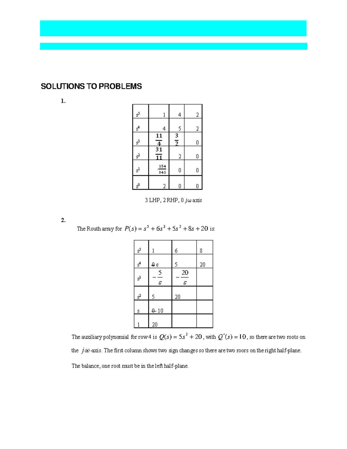 Ch06 - Problems for Chapter 6 - AERO 371 - Concordia - Studocu