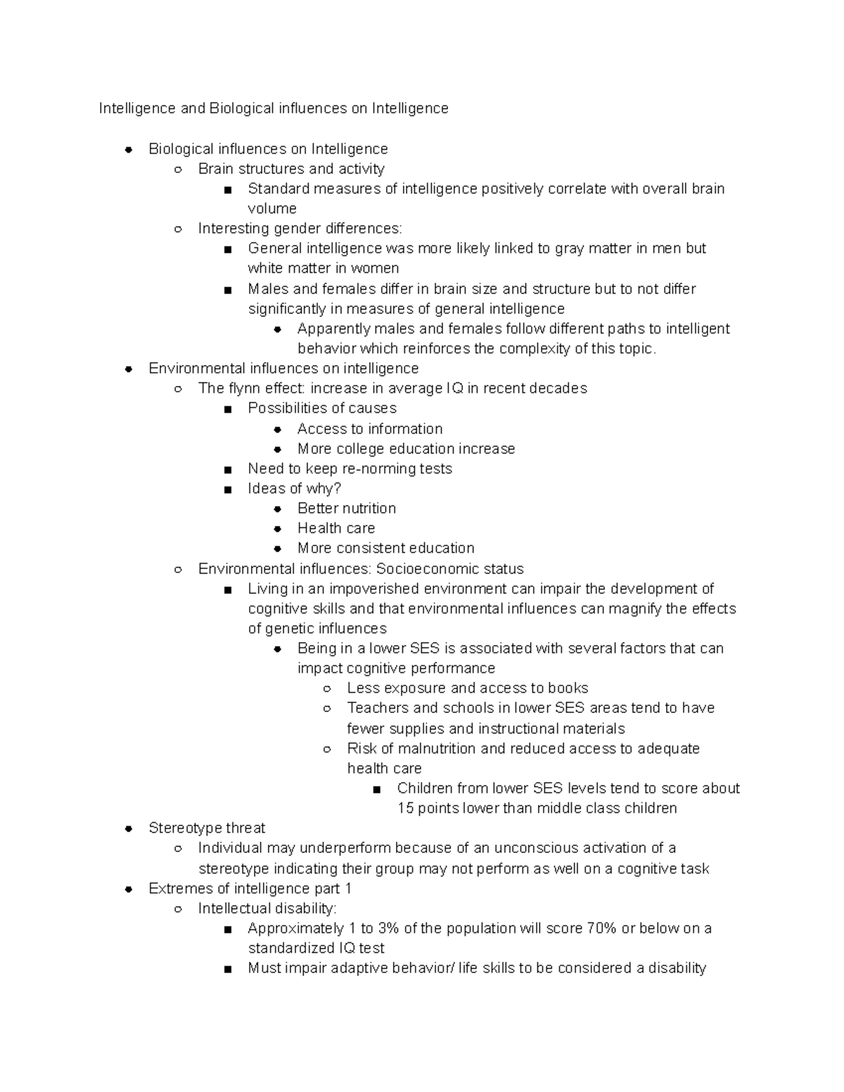 04/11- Intelligence - Intelligence and Biological influences on ...