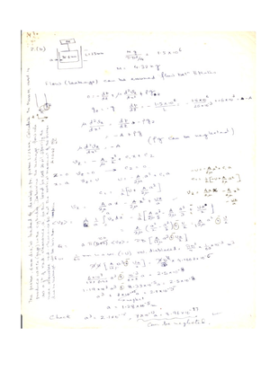 Tutorial Problems Navier Stokes Equation Set 1 - Tutorial Problems on Navier Stokes Equation ...