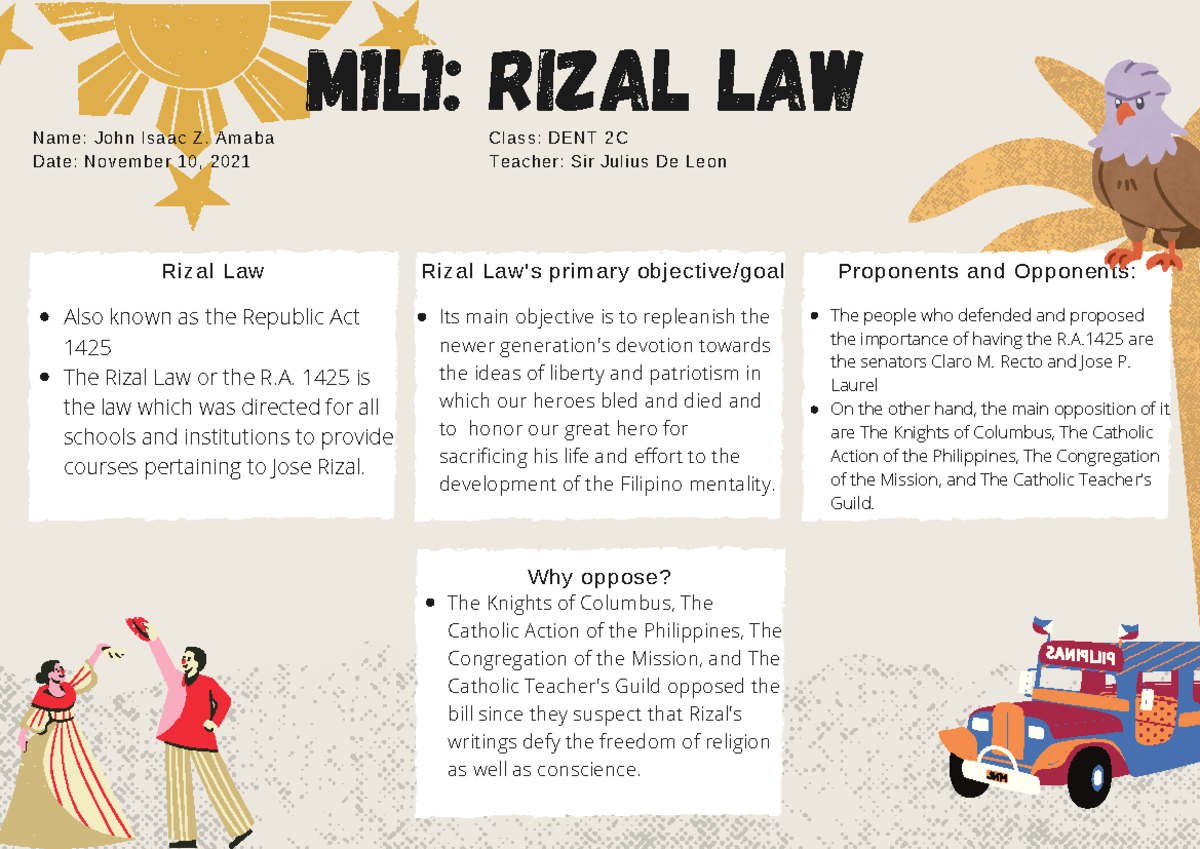 Orange Black Science Graphic Organizer - Proponents and Opponents: m1l1 ...