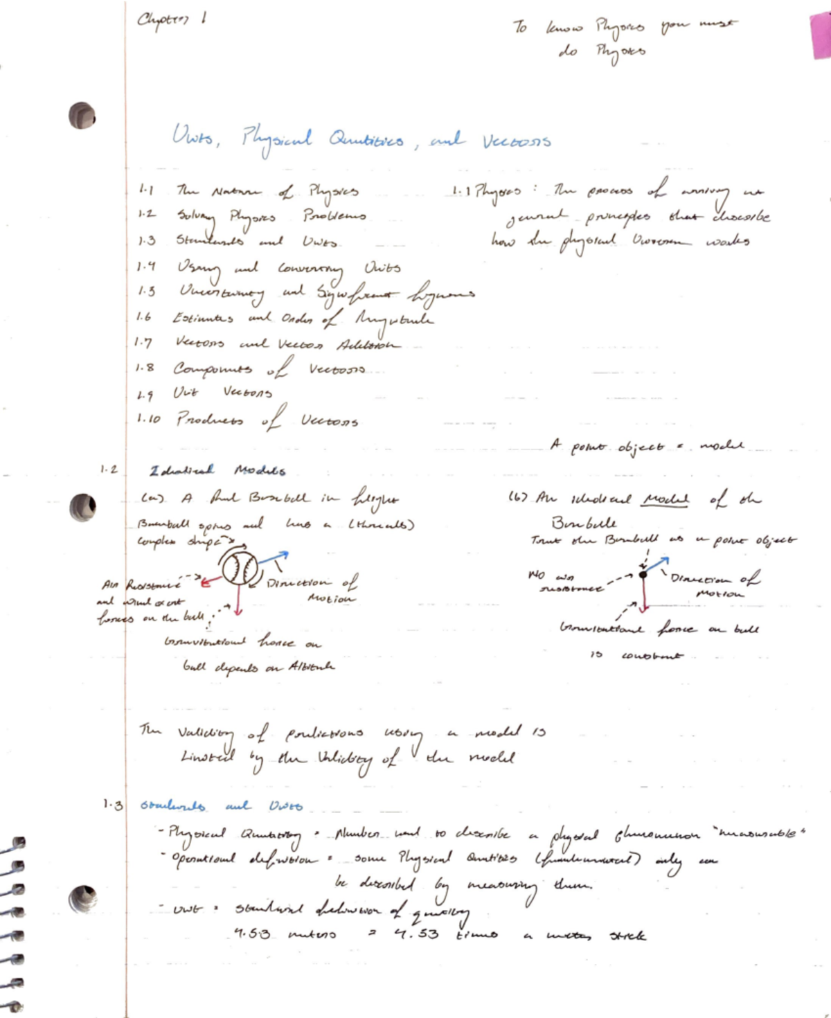 Chapter 1-2 - PHY 231 - Studocu