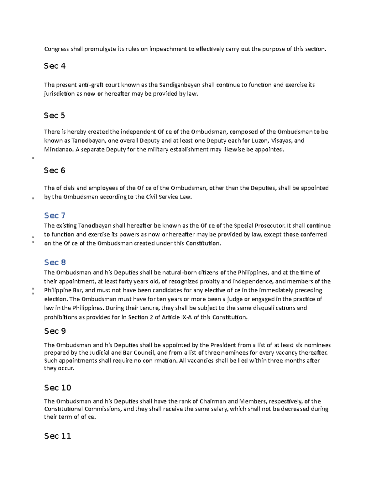 Constitutional Law. Module 13 - Congress shall promulgate its rules on ...
