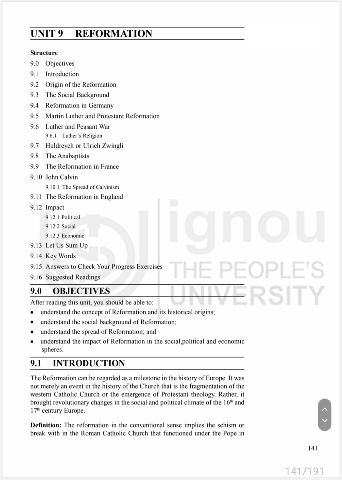 Reformation - 22518 - Studocu