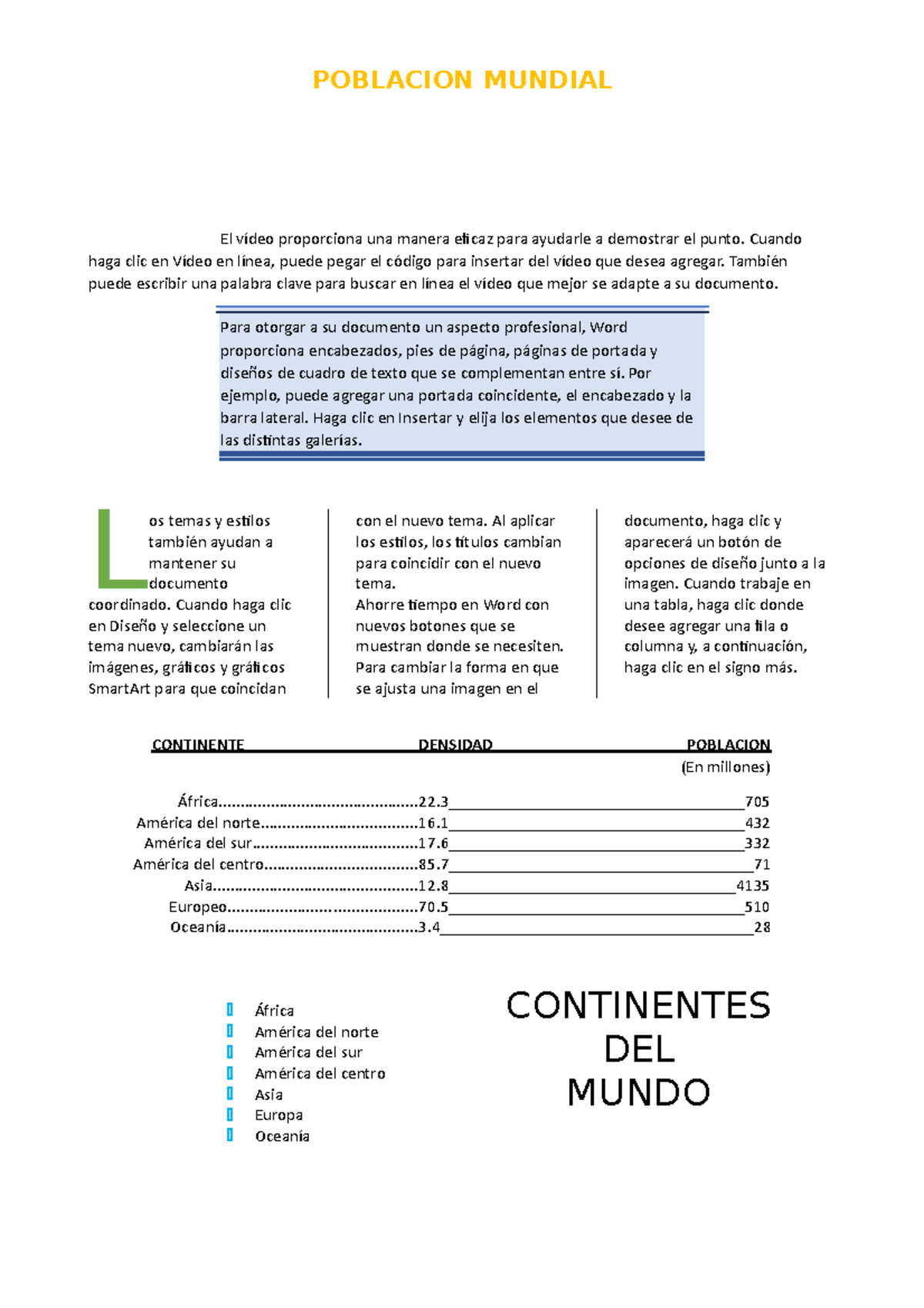 Informatica basica- microsoft word U4 - El vídeo proporciona una manera ...
