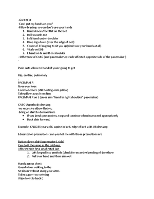 520 B Kim’s Case Study - Kim’s Case Study Key occupation: ADL UB and LB dressing Short-term ...
