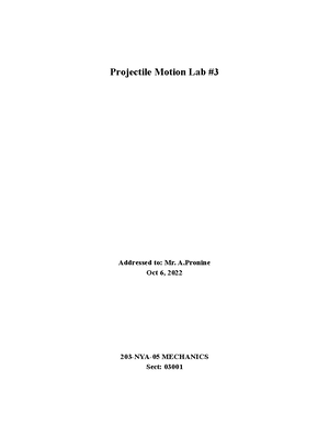 01 Lecture Concepts OF Motion - Concepts of Motion 203-NYA-05 ...