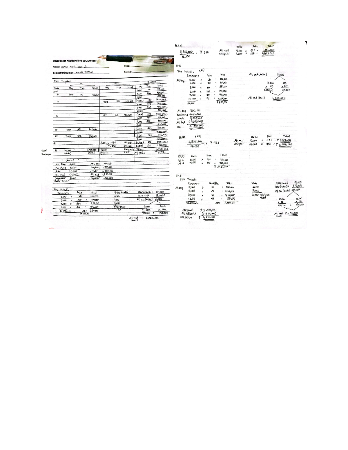 Chapter 10 To 11 Practices Conceptual Framework And Intermediate