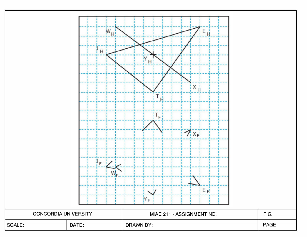 Assignment 8 q3 - miae 211 - CONCORDIA UNIVERSITY FIG. SCALE: I DATE: MIAE 211 - ASSIGNMENT NO ...
