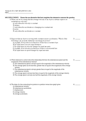 Chapter 1, mastering pearson solutions - All Assignments Chapter 1 Edit ...