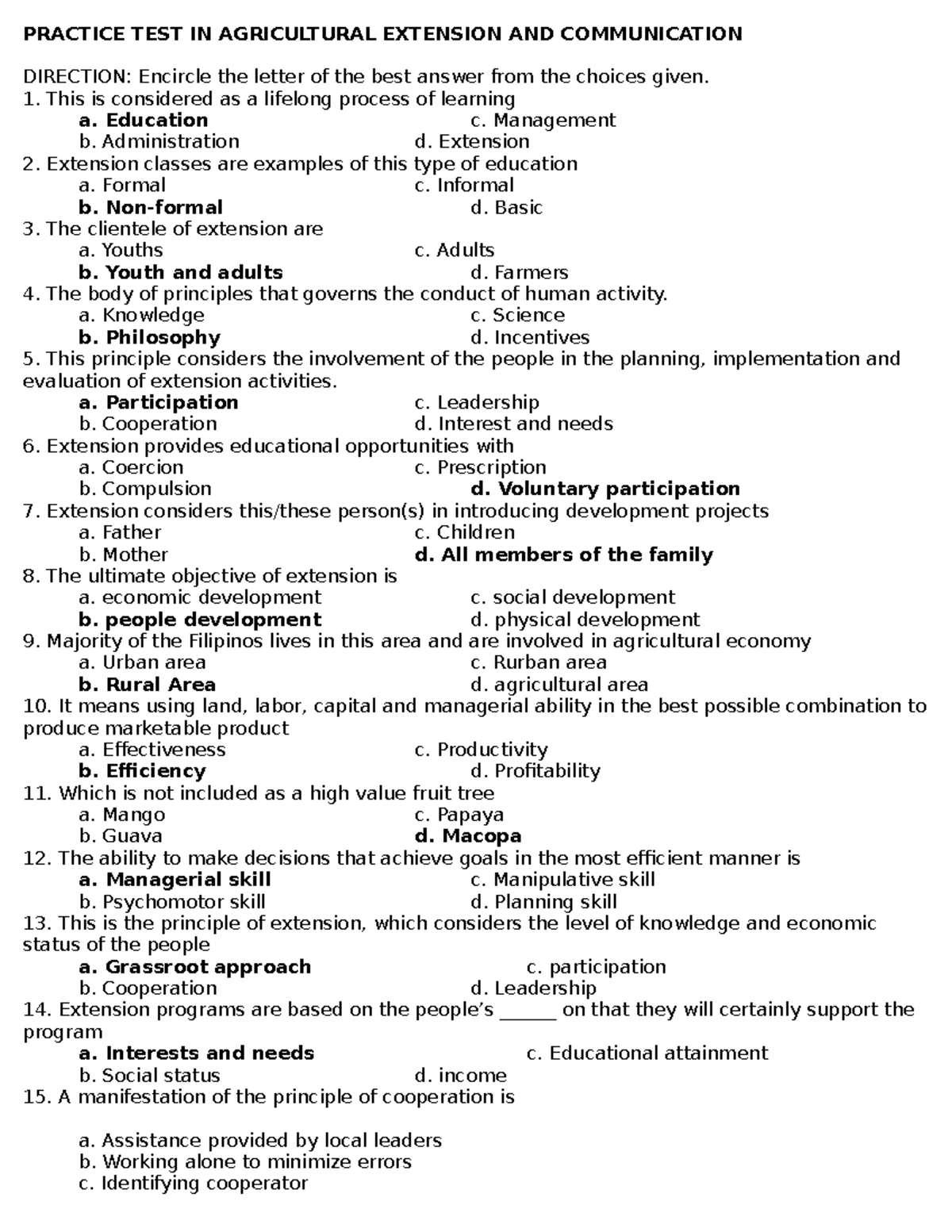 AG Extension.docx · version 1 ahahahahahahahha - PRACTICE TEST IN ...