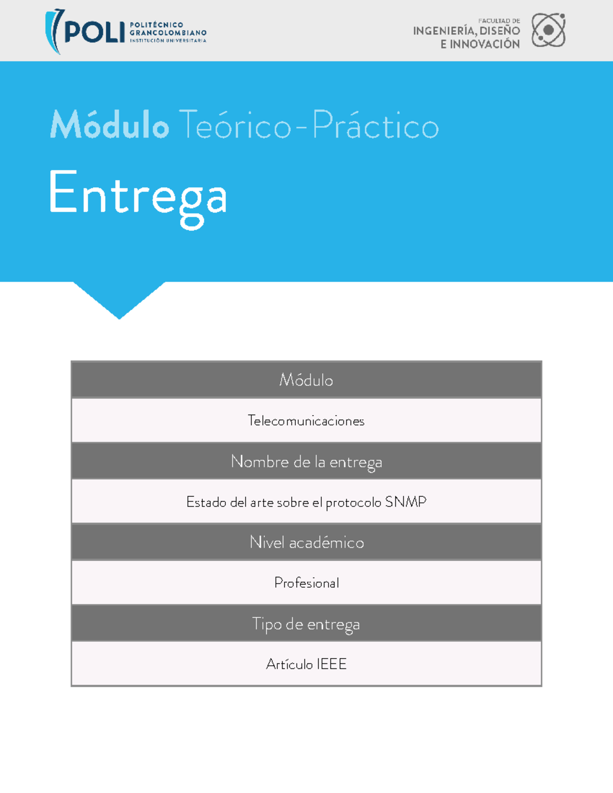 1-actividad grupal - TEST - Entrega Módulo Teórico-Práctico Módulo ...