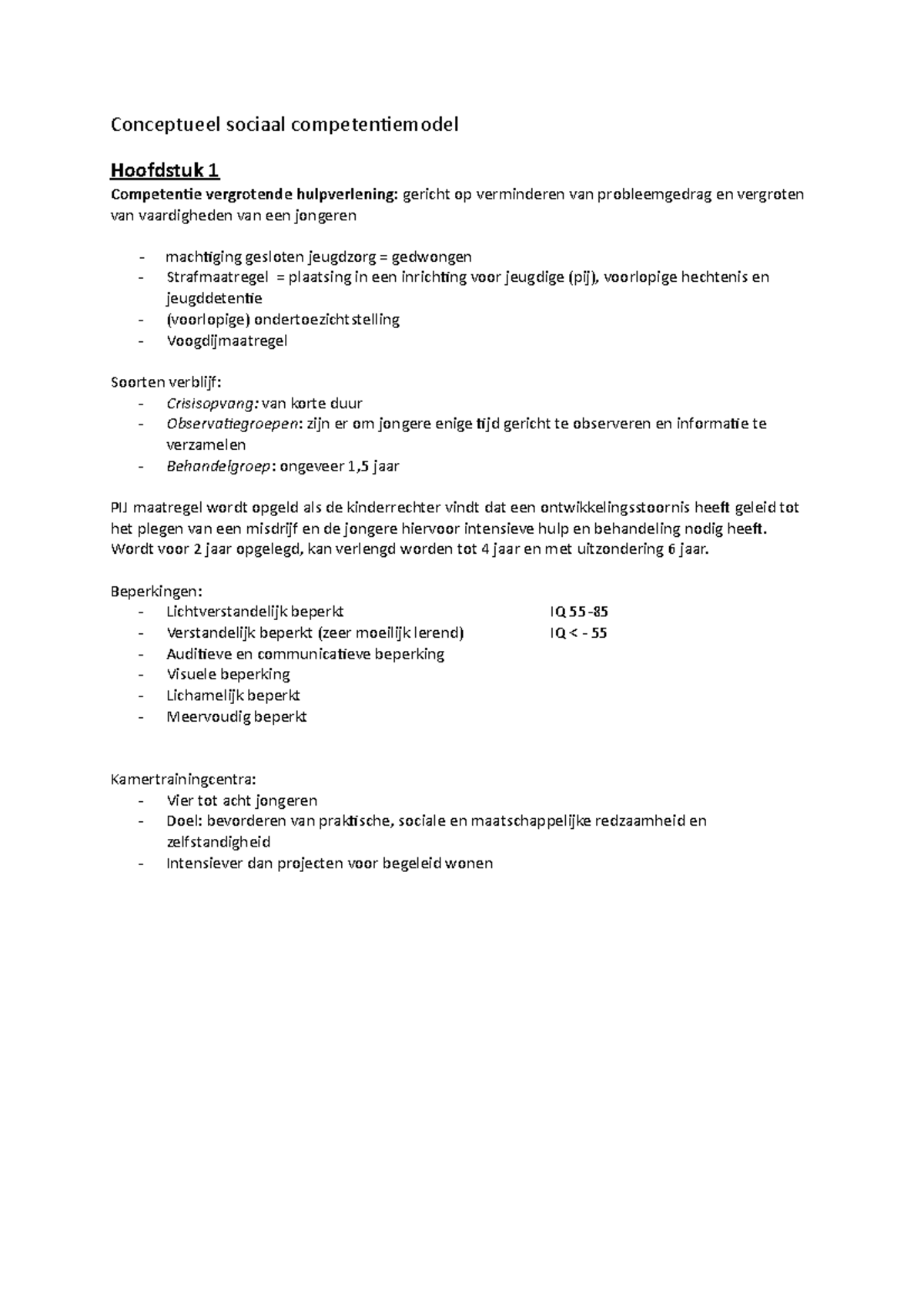 Conceptueel sociaalcompetentiemodel - Conceptueel sociaal ...