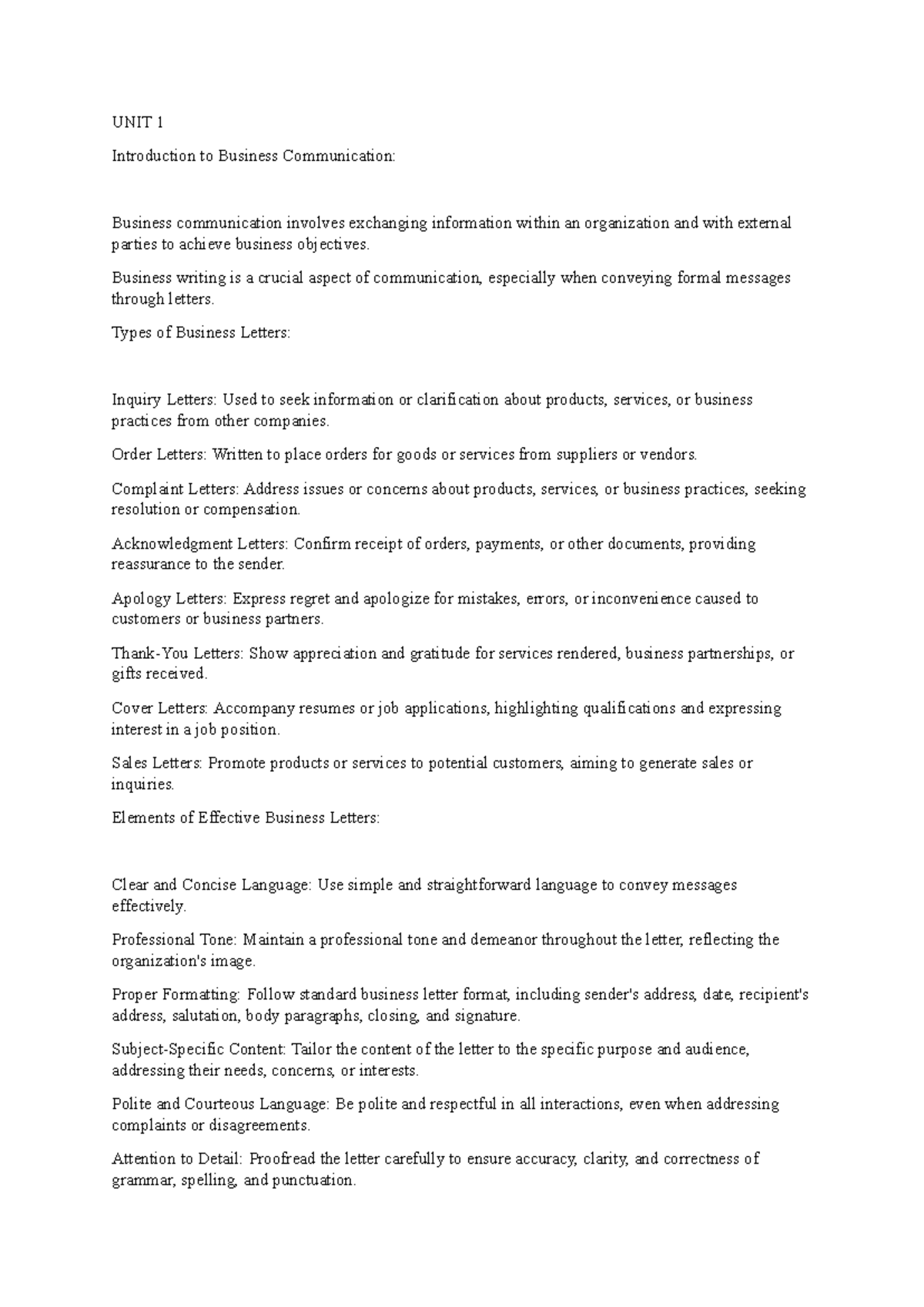 AMC Notes UNIT 1,2,3,4 - This note for MBA students - UNIT 1 ...