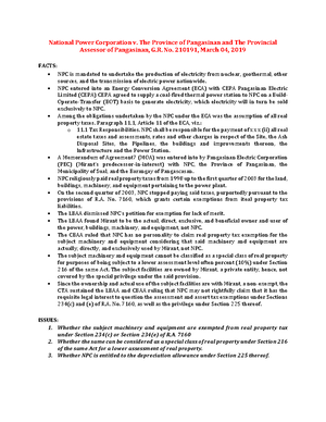 RMC 72-04 - RMC 72-04 - November 16, 2004 REVENUE MEMORANDUM CIRCULAR NO. 72- SUBJECT : - Studocu