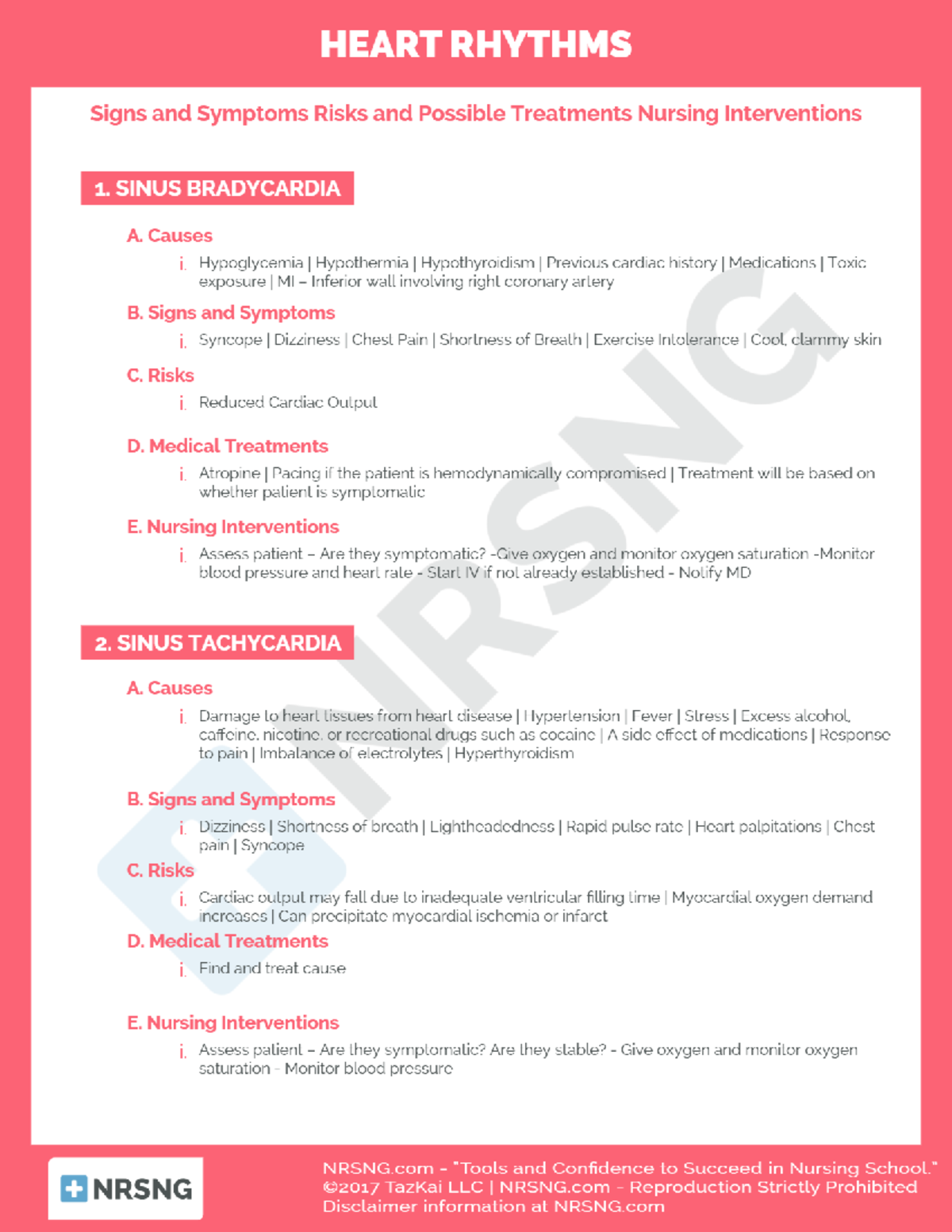 Hemodynamic Values 01 - Cardiac-1 - HEART RHYTHMS Signs and Symptoms ...