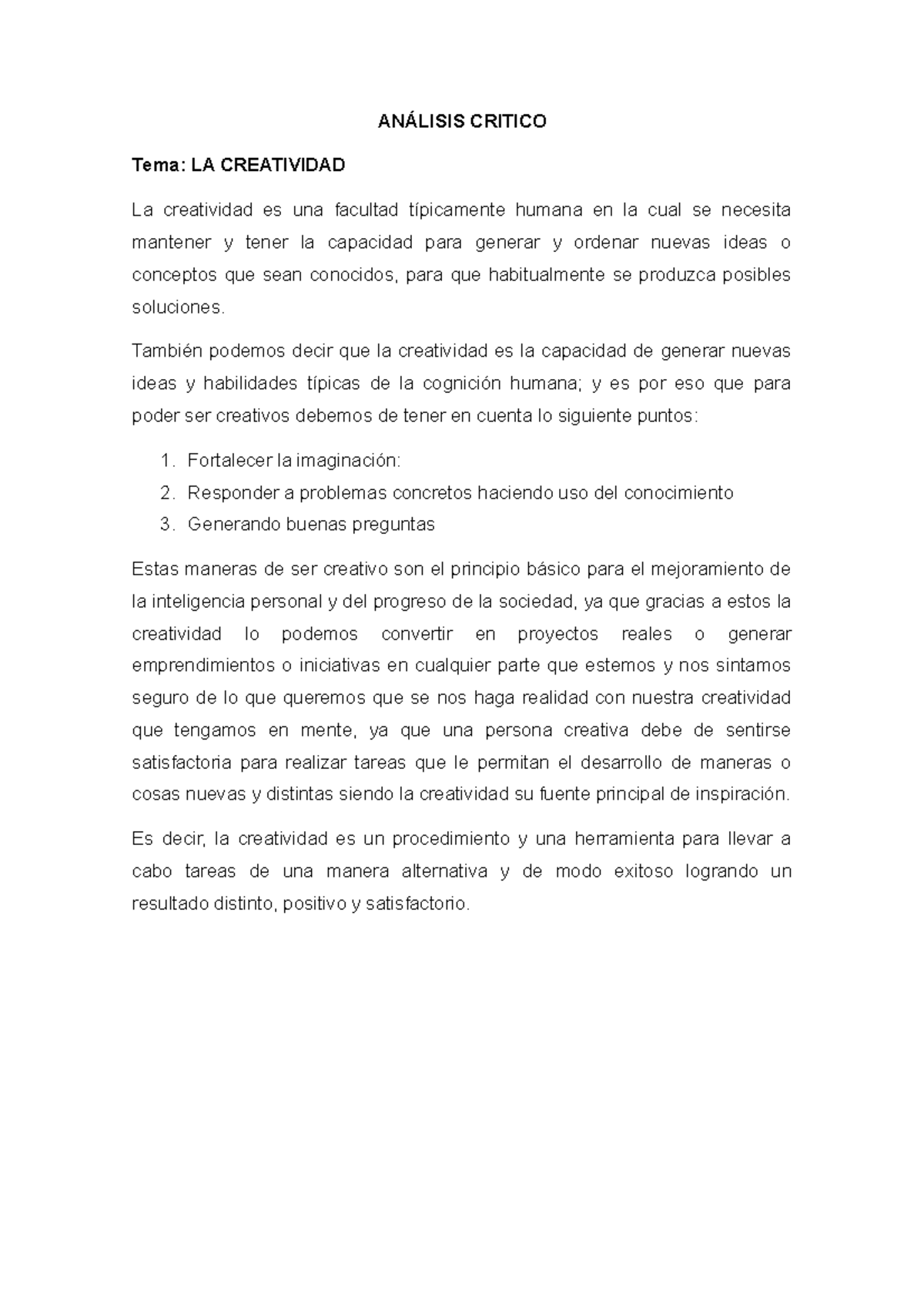 Análisis Critico - Apuntes de la materia de contabilidad - ANÁLISIS ...