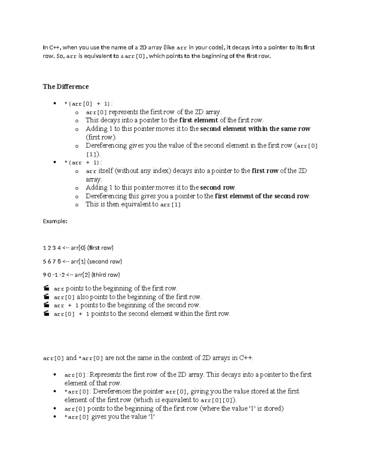 Explanation For 2d Character Arrays And Structures In C When You Use The Name Of A 2d Array