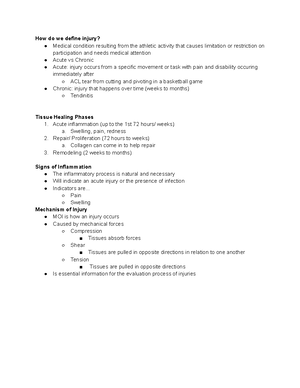 KAAP 107 Body Structures - KAAP107 - Studocu