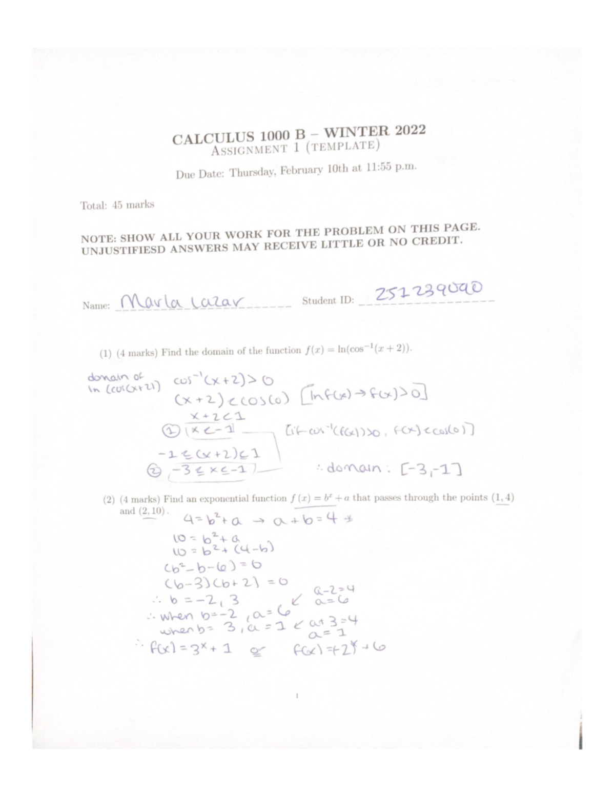 Calculus 1000 B - CAL1501 - Studocu