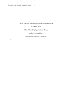 Module 3 Milestone 1 - Justin Larue MBA 687 Leading Organizational ...