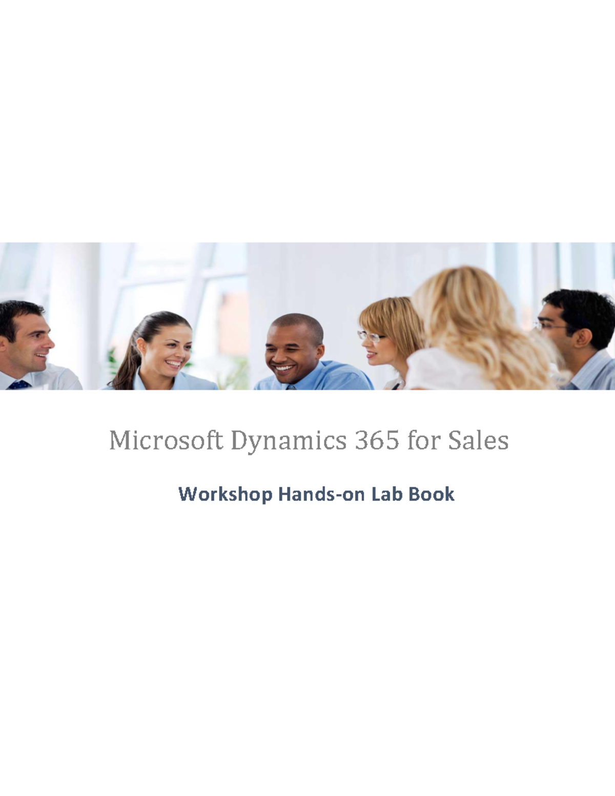 Sales-workshop - a great course - Microsoft Dynamics 365 for Sales ...