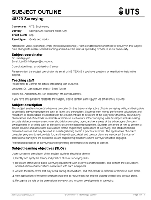 Cheat sheet - surveying knowledge - Describe identification survey and ...
