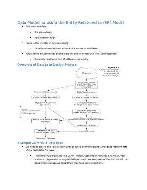 Implementing Integrity Constraints - Examples include UNIQUE ...