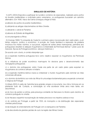 Atividades Adaptadas História 7 Ao 9 Sugestões De Atividades