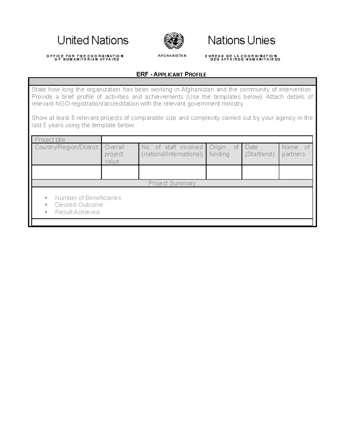 Annex 1A. NGO Profile - Grade: b+ - Pirate Study - Studocu