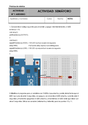 Ejerciciosdearduinoresueltos - EJERCICIOS DE ARDUINO RESUELTOS Grupo Sabika Revisado: 20/11 ...