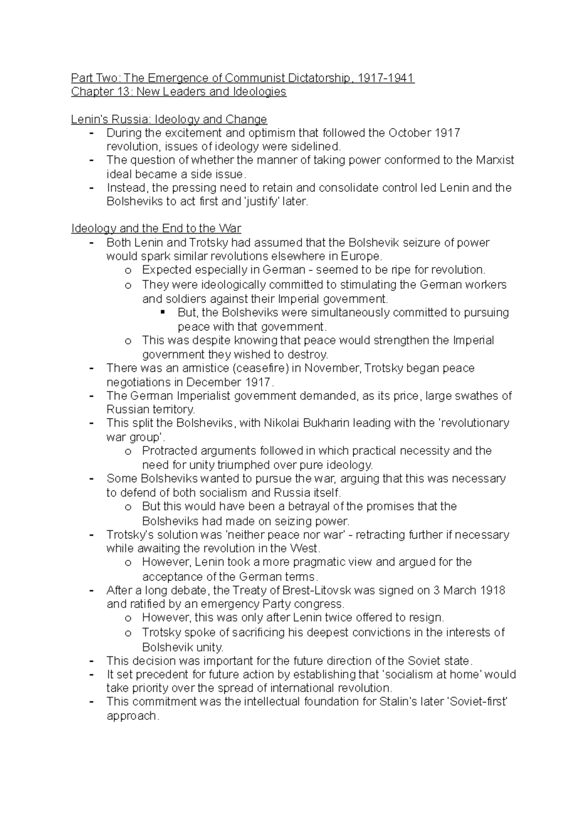 Chapter 17 - Russia History - Studocu