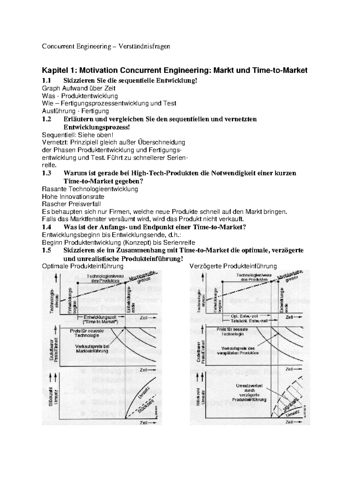 Concurrentengineering - Concurrent Engineering – Verständnisfragen ...